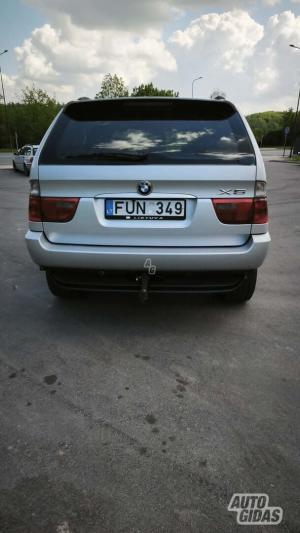 Grey BMW X5 2004 in Kaunas, with an engine capacity of 3.00 L and mileage of 404 thousand km for 4200 €, photo 7 on AUTOMOTO.COM.LV