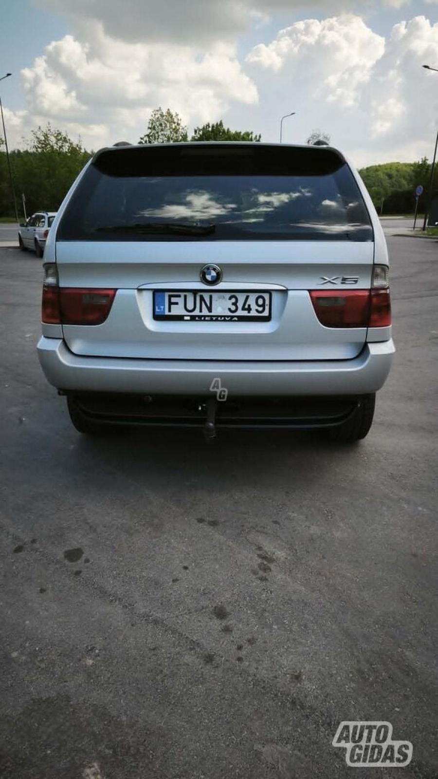Grey BMW X5 2004 in Kaunas, with an engine capacity of 3.00 L and mileage of 404 thousand km for 4200 €, photo 7 on AUTOMOTO.COM.LV