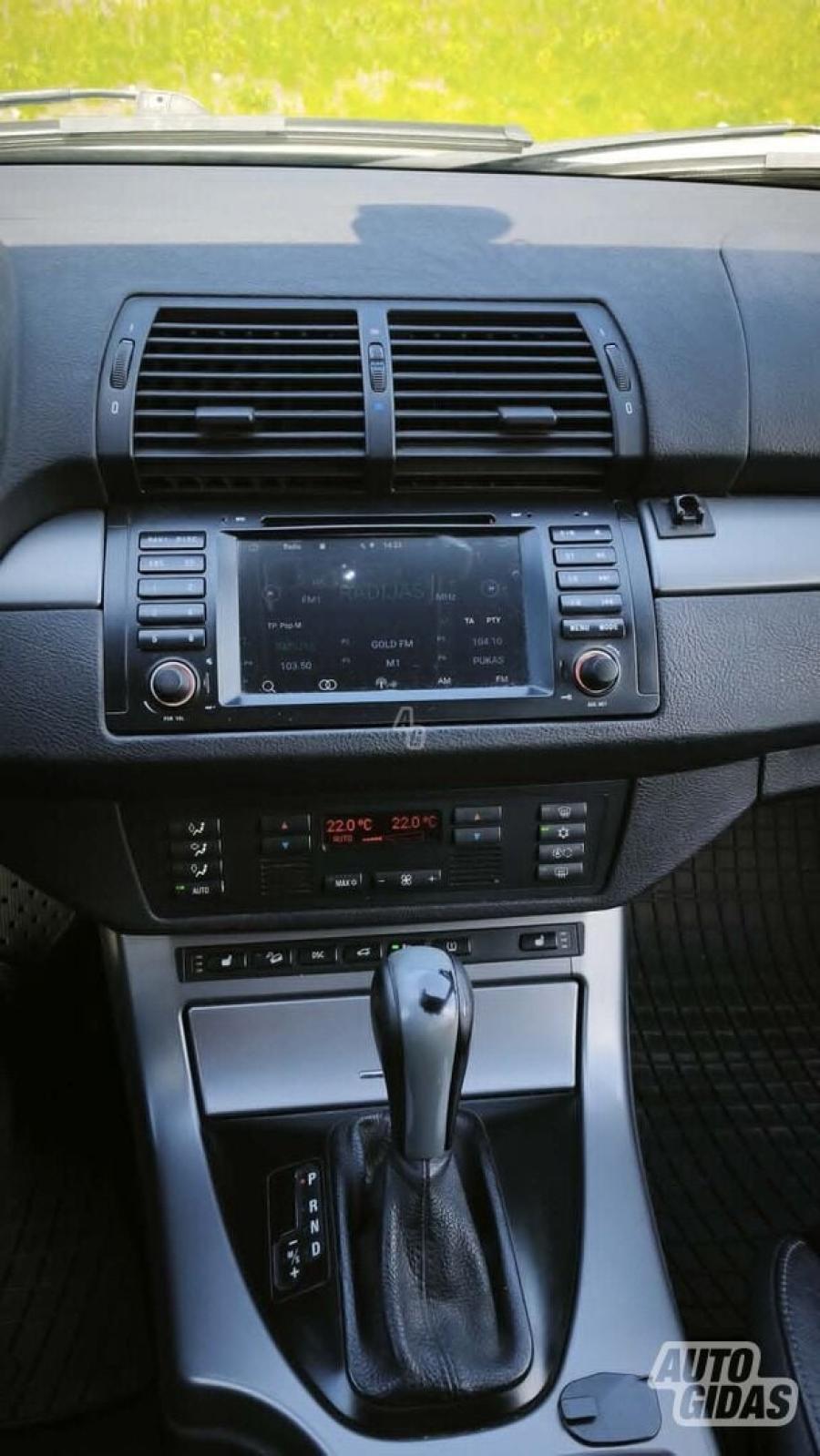 Grey BMW X5 2004 in Kaunas, with an engine capacity of 3.00 L and mileage of 404 thousand km for 4200 €, photo 9 on AUTOMOTO.COM.LV