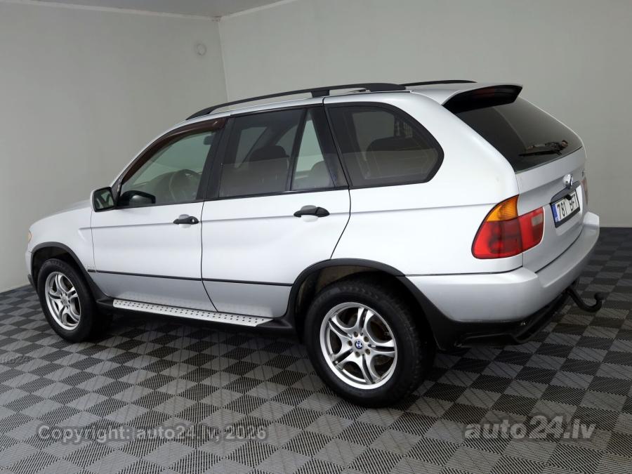Grey BMW X5 2004 in Tallinn, with an engine capacity of 3.00 L and mileage of 427 thousand km for 2999 €, photo 5 on AUTOMOTO.COM.LV