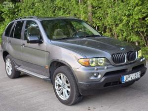 Pelēks BMW X5 2004 Viļņa, ar dzinēja tilpumu 3.00 L un nobraukumu 393 tūkst. km par 3100 €, foto 4 vietnē AUTOMOTO.COM.LV