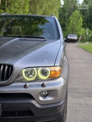 Pelēks BMW X5 2004 Viļņa, ar dzinēja tilpumu 3.00 L un nobraukumu 393 tūkst. km par 3100 €, foto 6 vietnē AUTOMOTO.COM.LV