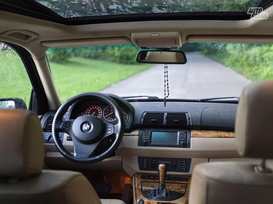 Pelēks BMW X5 2004 Viļņa, ar dzinēja tilpumu 3.00 L un nobraukumu 393 tūkst. km par 3100 €, foto 10 vietnē AUTOMOTO.COM.LV