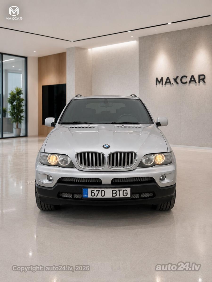 Pelēks BMW X5 2004 Tallina, ar dzinēja tilpumu 3.00 L un nobraukumu 261 tūkst. km par 4399 €, foto 3 vietnē AUTOMOTO.COM.LV