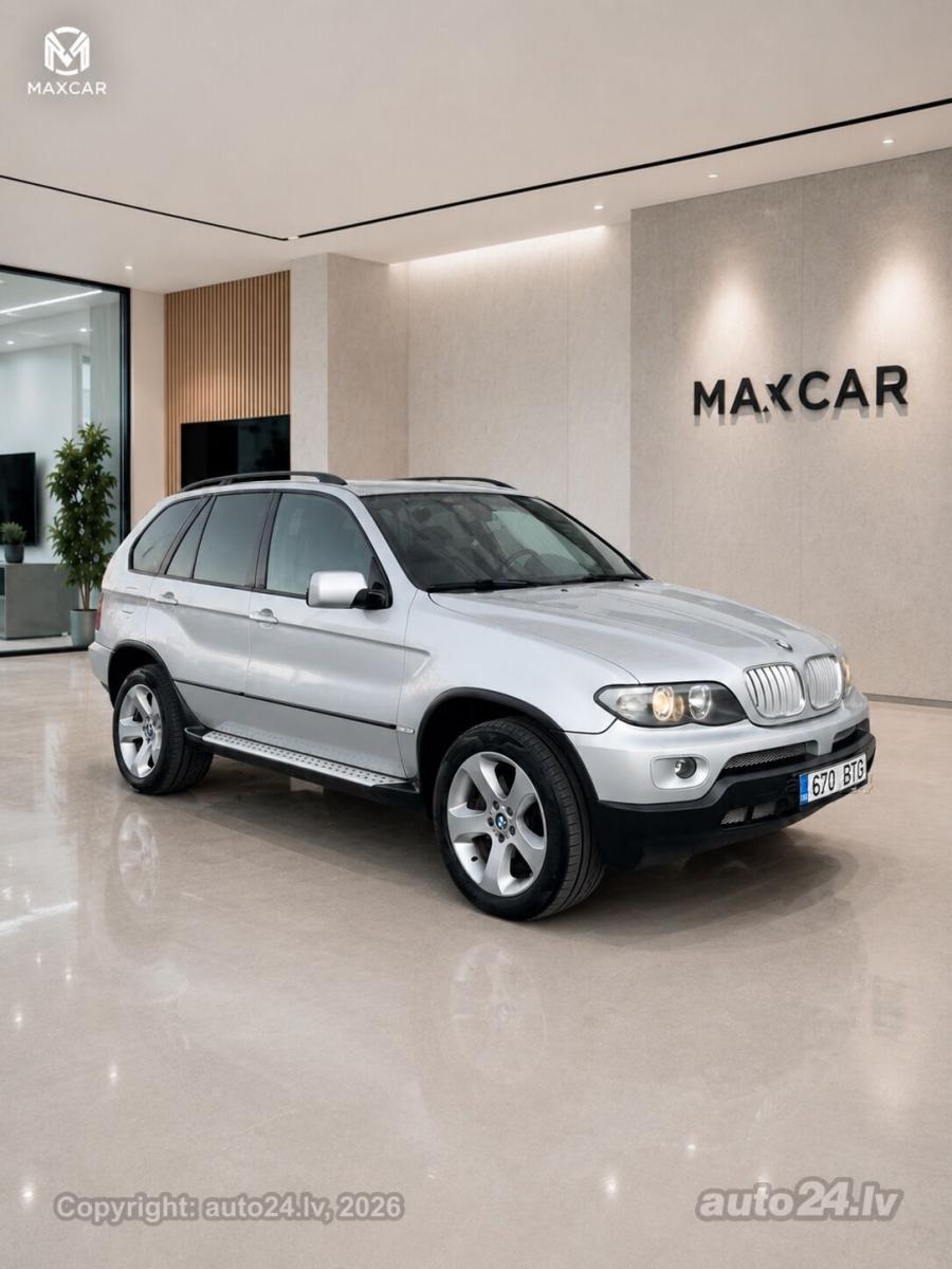 Pelēks BMW X5 2004 Tallina, ar dzinēja tilpumu 3.00 L un nobraukumu 261 tūkst. km par 4399 €, foto 4 vietnē AUTOMOTO.COM.LV