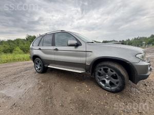Pelēks BMW X5 2004 Gulbene, ar dzinēja tilpumu 3.00 L un nobraukumu 341 tūkst. km par 4300 €, foto 4 vietnē AUTOMOTO.COM.LV