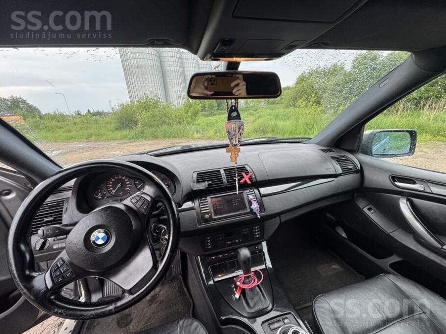 Pelēks BMW X5 2004 Gulbene, ar dzinēja tilpumu 3.00 L un nobraukumu 341 tūkst. km par 4300 €, foto 8 vietnē AUTOMOTO.COM.LV