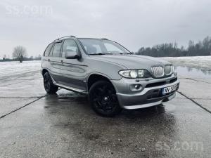 Pelēks BMW X5 2004 Rīga, ar dzinēja tilpumu 3.00 L un nobraukumu 298 tūkst. km par 5300 €, foto 4 vietnē AUTOMOTO.COM.LV