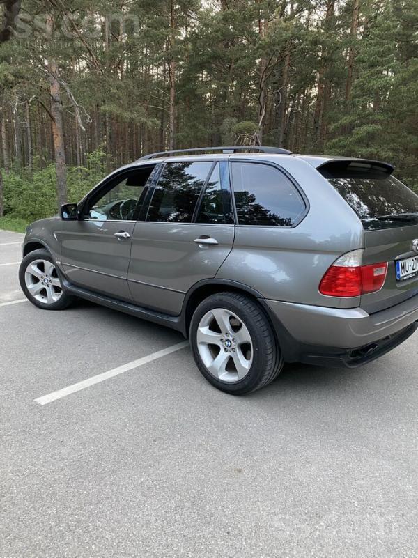 Pelēks BMW X5 2004 Liepāja, ar dzinēja tilpumu 4.40 L un nobraukumu 234 tūkst. km par 5200 €, foto 4 vietnē AUTOMOTO.COM.LV