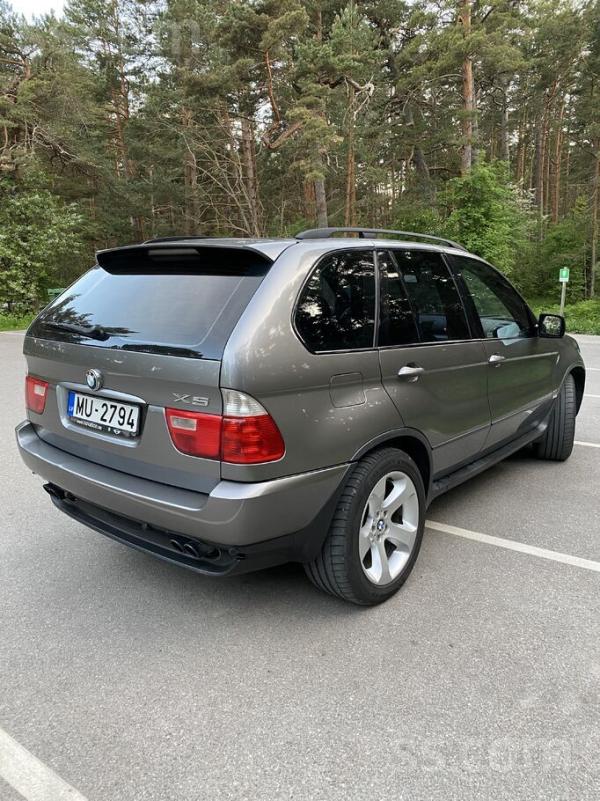 Pelēks BMW X5 2004 Liepāja, ar dzinēja tilpumu 4.40 L un nobraukumu 234 tūkst. km par 5200 €, foto 7 vietnē AUTOMOTO.COM.LV