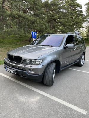 Серый БМВ Х5 2004 в Лиепая, объемом двигателя 4.40 л и пробегом 234 тыс. км за 5200 €, фото 10 на AUTOMOTO.COM.LV