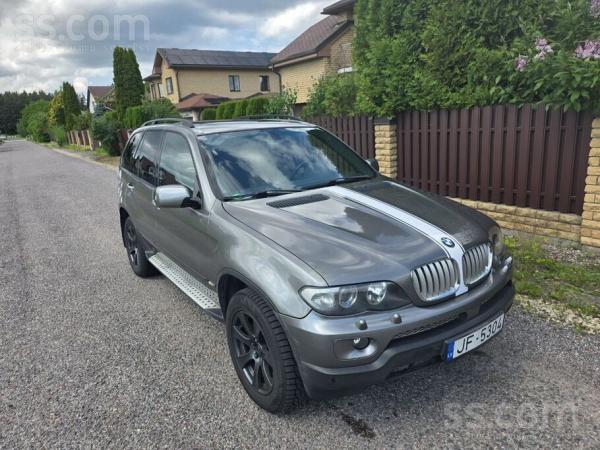 Pelēks BMW X5 2004 Rīga, ar dzinēja tilpumu 3.00 L un nobraukumu 228 tūkst. km par 6900 €, foto 1 vietnē AUTOMOTO.COM.LV