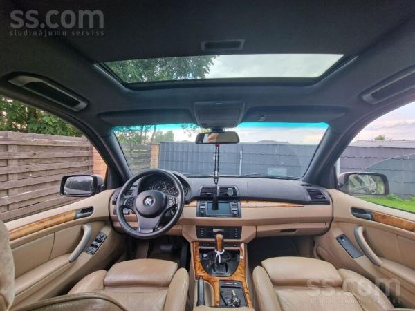 Pelēks BMW X5 2004 Rīga, ar dzinēja tilpumu 3.00 L un nobraukumu 228 tūkst. km par 6900 €, foto 7 vietnē AUTOMOTO.COM.LV