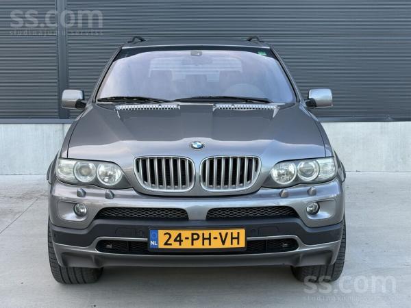 Pelēks BMW X5 2004 Jelgava, ar dzinēja tilpumu 4.80 L un nobraukumu 211 tūkst. km par 11200 €, foto 1 vietnē AUTOMOTO.COM.LV