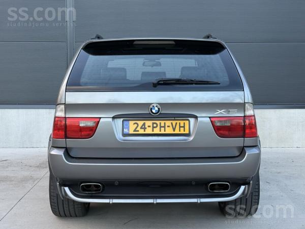 Pelēks BMW X5 2004 Jelgava, ar dzinēja tilpumu 4.80 L un nobraukumu 211 tūkst. km par 11200 €, foto 4 vietnē AUTOMOTO.COM.LV