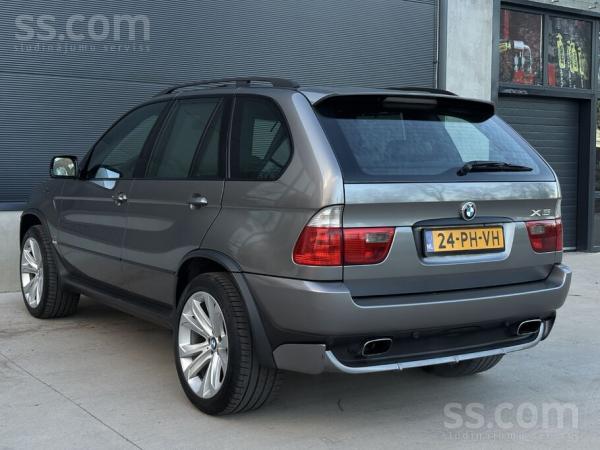Pelēks BMW X5 2004 Jelgava, ar dzinēja tilpumu 4.80 L un nobraukumu 211 tūkst. km par 11200 €, foto 5 vietnē AUTOMOTO.COM.LV