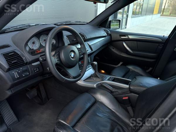 Pelēks BMW X5 2004 Jelgava, ar dzinēja tilpumu 4.80 L un nobraukumu 211 tūkst. km par 11200 €, foto 8 vietnē AUTOMOTO.COM.LV