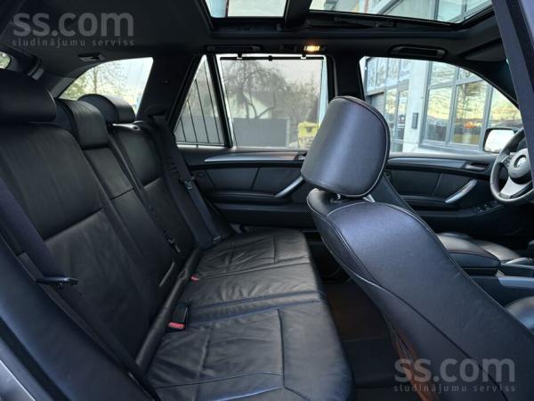 Pelēks BMW X5 2004 Jelgava, ar dzinēja tilpumu 4.80 L un nobraukumu 211 tūkst. km par 11200 €, foto 9 vietnē AUTOMOTO.COM.LV