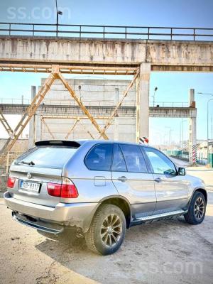 Pelēks BMW X5 2004 Daugavpils, ar dzinēja tilpumu 3.00 L un nobraukumu 320 tūkst. km par 3200 €, foto 5 vietnē AUTOMOTO.COM.LV