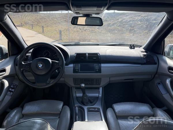 Grey BMW X5 2004 in Daugavpils, with an engine capacity of 3.00 L and mileage of 320 thousand km for 3200 €, photo 5 on AUTOMOTO.COM.LV