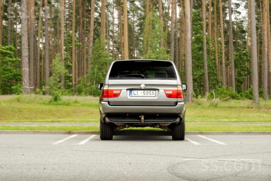 Pelēks BMW X5 2004 Rīga, ar dzinēja tilpumu 3.00 L un nobraukumu 316 tūkst. km par 3890 €, foto 8 vietnē AUTOMOTO.COM.LV