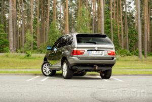 Pelēks BMW X5 2004 Rīga, ar dzinēja tilpumu 3.00 L un nobraukumu 316 tūkst. km par 3890 €, foto 9 vietnē AUTOMOTO.COM.LV
