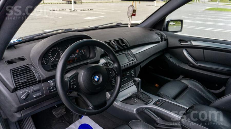 Pelēks BMW X5 2004 Rīga, ar dzinēja tilpumu 3.00 L un nobraukumu 316 tūkst. km par 3890 €, foto 11 vietnē AUTOMOTO.COM.LV