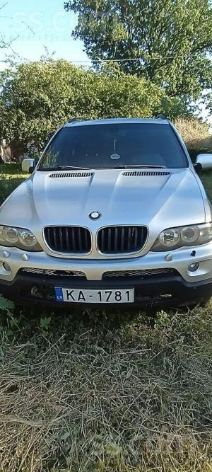 Pelēks BMW X5 2004 Jelgava, ar dzinēja tilpumu 3.00 L un nobraukumu 401 tūkst. km par 3000 €, foto  vietnē AUTOMOTO.COM.LV