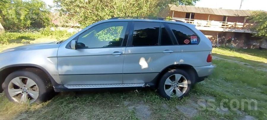 Pelēks BMW X5 2004 Jelgava, ar dzinēja tilpumu 3.00 L un nobraukumu 401 tūkst. km par 3000 €, foto 4 vietnē AUTOMOTO.COM.LV