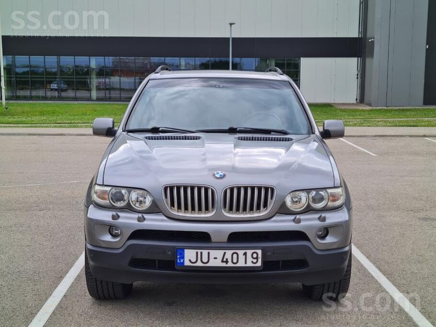 Pelēks BMW X5 2004 Jēkabpils, ar dzinēja tilpumu 3.00 L un nobraukumu 418 tūkst. km par 5995 €, foto 3 vietnē AUTOMOTO.COM.LV
