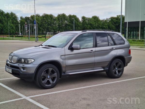 Pelēks BMW X5 2004 Jēkabpils, ar dzinēja tilpumu 3.00 L un nobraukumu 418 tūkst. km par 5995 €, foto 3 vietnē AUTOMOTO.COM.LV