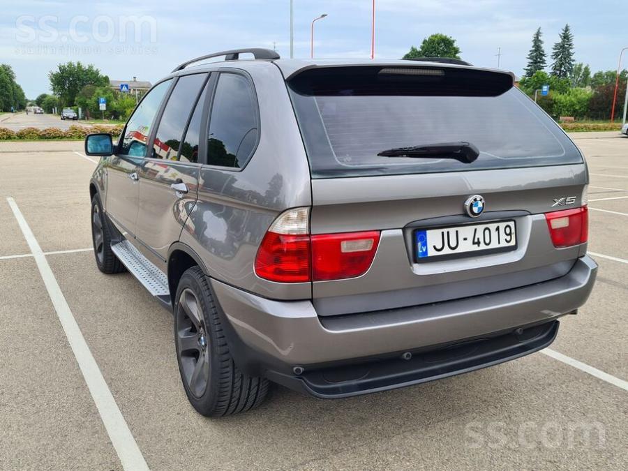 Pelēks BMW X5 2004 Jēkabpils, ar dzinēja tilpumu 3.00 L un nobraukumu 418 tūkst. km par 5995 €, foto 7 vietnē AUTOMOTO.COM.LV