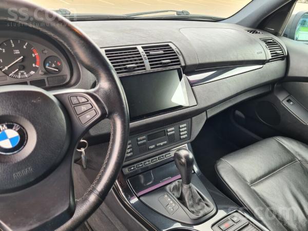Pelēks BMW X5 2004 Jēkabpils, ar dzinēja tilpumu 3.00 L un nobraukumu 418 tūkst. km par 5995 €, foto 8 vietnē AUTOMOTO.COM.LV