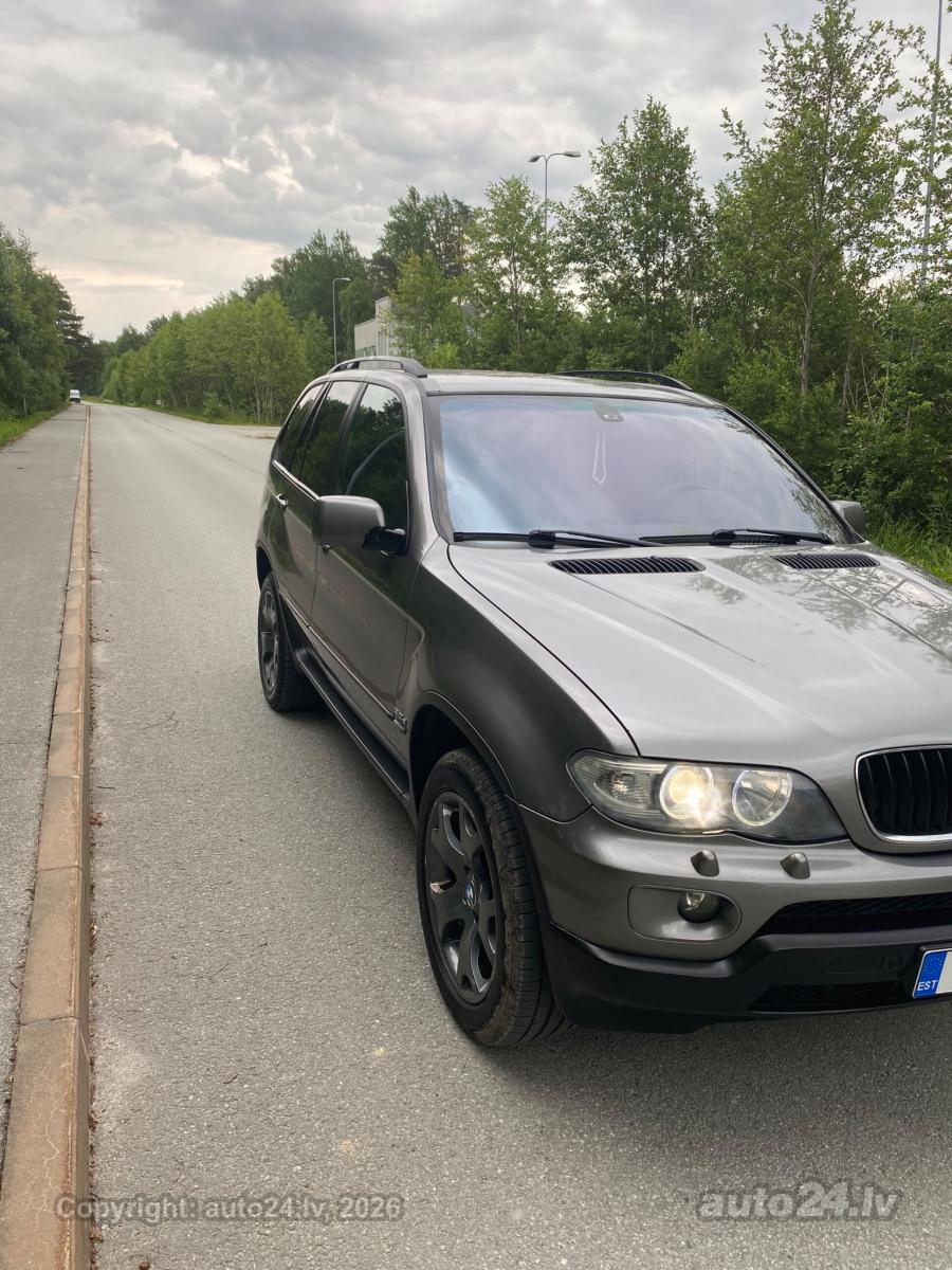 Pelēks BMW X5 2004 Tallina, ar dzinēja tilpumu 3.00 L un nobraukumu 302 tūkst. km par 5800 €, foto 4 vietnē AUTOMOTO.COM.LV