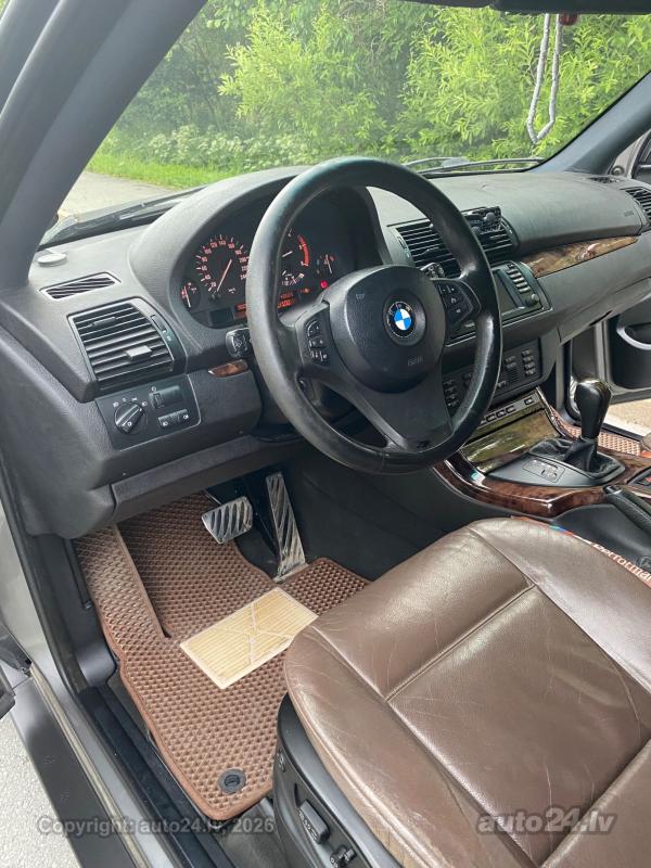 Grey BMW X5 2004 in Tallinn, with an engine capacity of 3.00 L and mileage of 302 thousand km for 5800 €, photo 5 on AUTOMOTO.COM.LV