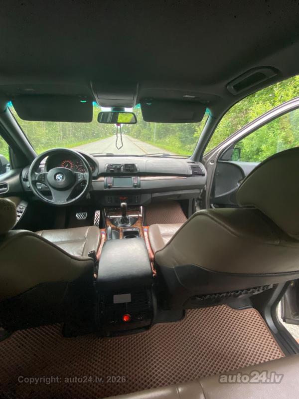 Grey BMW X5 2004 in Tallinn, with an engine capacity of 3.00 L and mileage of 302 thousand km for 5800 €, photo 9 on AUTOMOTO.COM.LV
