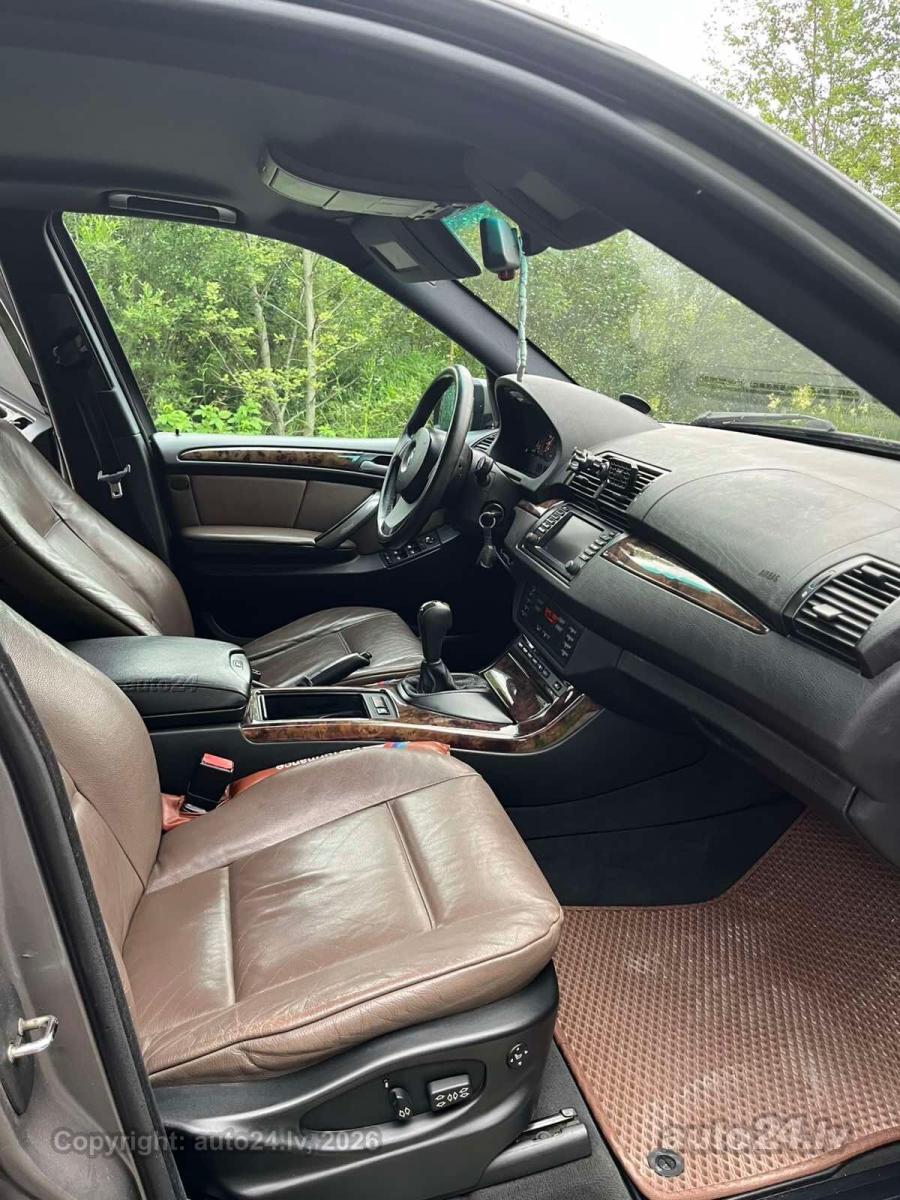Pelēks BMW X5 2004 Tallina, ar dzinēja tilpumu 3.00 L un nobraukumu 302 tūkst. km par 5800 €, foto 21 vietnē AUTOMOTO.COM.LV
