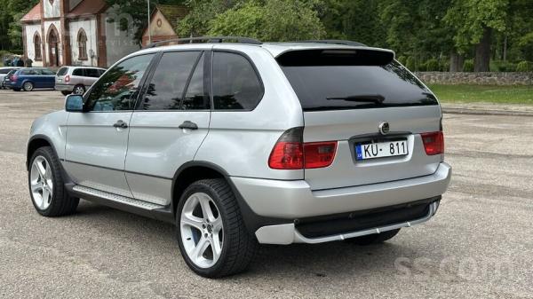 Grey BMW X5 2004 in Valmiera, with an engine capacity of 3.00 L and mileage of 420 thousand km for 6000 €, photo 4 on AUTOMOTO.COM.LV
