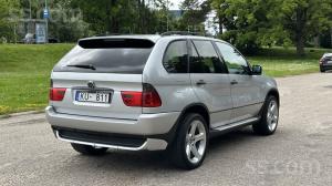 Grey BMW X5 2004 in Valmiera, with an engine capacity of 3.00 L and mileage of 420 thousand km for 6000 €, photo 6 on AUTOMOTO.COM.LV