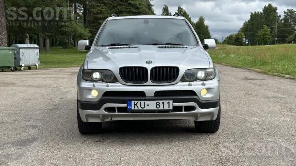 Pelēks BMW X5 2004 Valmiera, ar dzinēja tilpumu 3.00 L un nobraukumu 420 tūkst. km par 6000 €, foto 2 vietnē AUTOMOTO.COM.LV