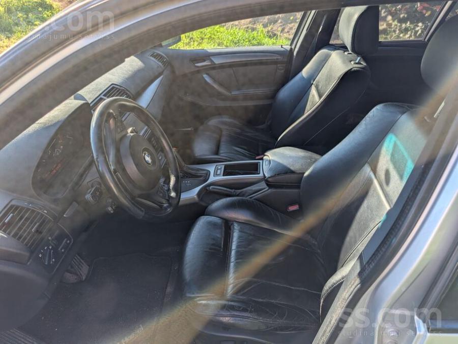 Pelēks BMW X5 2004 Rīga, ar dzinēja tilpumu 3.00 L un nobraukumu 391 tūkst. km par 3300 €, foto 4 vietnē AUTOMOTO.COM.LV