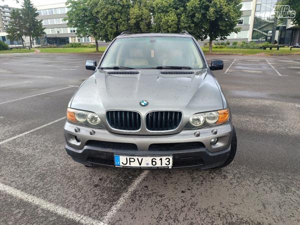 Pelēks BMW X5 2004 Kauņa, ar dzinēja tilpumu 3.00 L un nobraukumu 396 tūkst. km par 4500 €, foto 2 vietnē AUTOMOTO.COM.LV