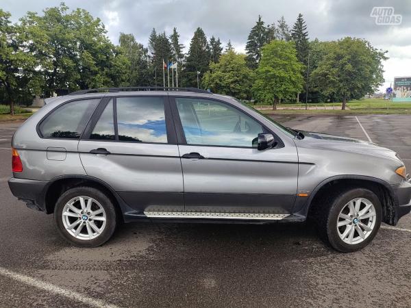 Pelēks BMW X5 2004 Kauņa, ar dzinēja tilpumu 3.00 L un nobraukumu 396 tūkst. km par 4500 €, foto 3 vietnē AUTOMOTO.COM.LV