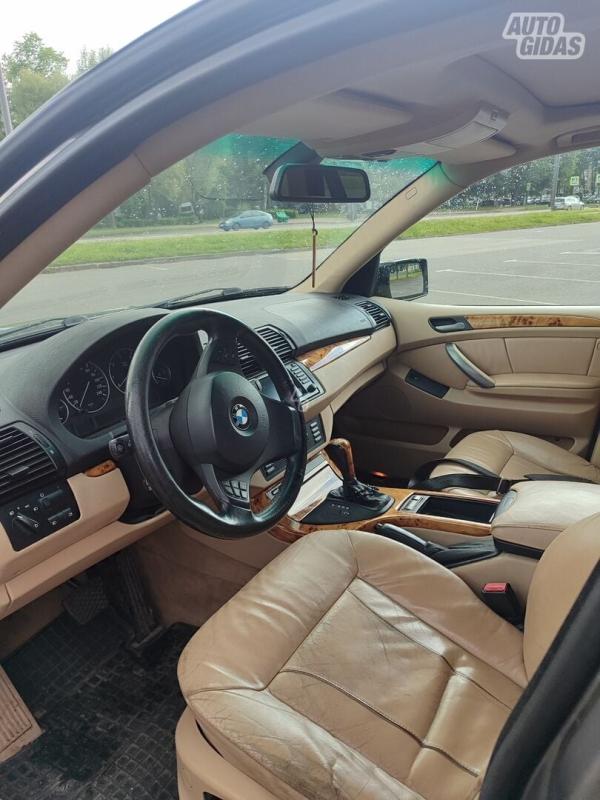 Pelēks BMW X5 2004 Kauņa, ar dzinēja tilpumu 3.00 L un nobraukumu 396 tūkst. km par 4500 €, foto 6 vietnē AUTOMOTO.COM.LV