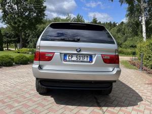 Grey BMW X5 2004 in Vilnius, with an engine capacity of 2.99 L and mileage of 411 thousand km for 5350 €, photo 10 on AUTOMOTO.COM.LV