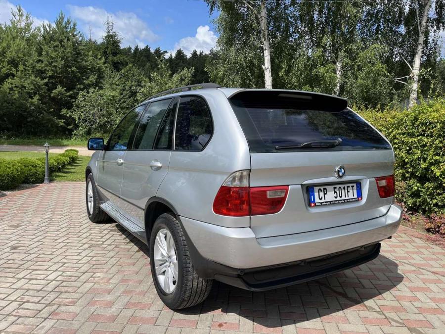 Grey BMW X5 2004 in Vilnius, with an engine capacity of 2.99 L and mileage of 411 thousand km for 5350 €, photo 12 on AUTOMOTO.COM.LV