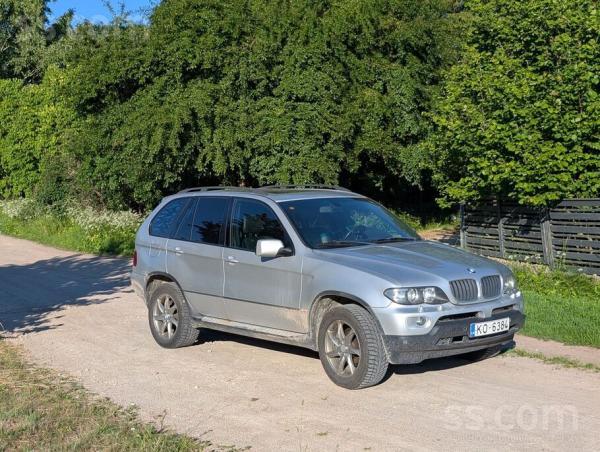 Pelēks BMW X5 2004 Rīga, ar dzinēja tilpumu 3.00 L un nobraukumu 391 tūkst. km par 2900 €, foto 2 vietnē AUTOMOTO.COM.LV