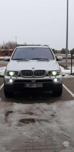 Grey BMW X5 2004 in Vilnius, with an engine capacity of 2.99 L and mileage of 269 thousand km for 4700 €, photo 3 on AUTOMOTO.COM.LV