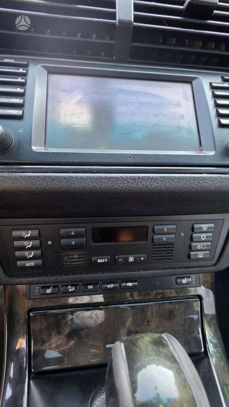 Grey BMW X5 2004 in Vilnius, with an engine capacity of 2.99 L and mileage of 269 thousand km for 4700 €, photo 16 on AUTOMOTO.COM.LV
