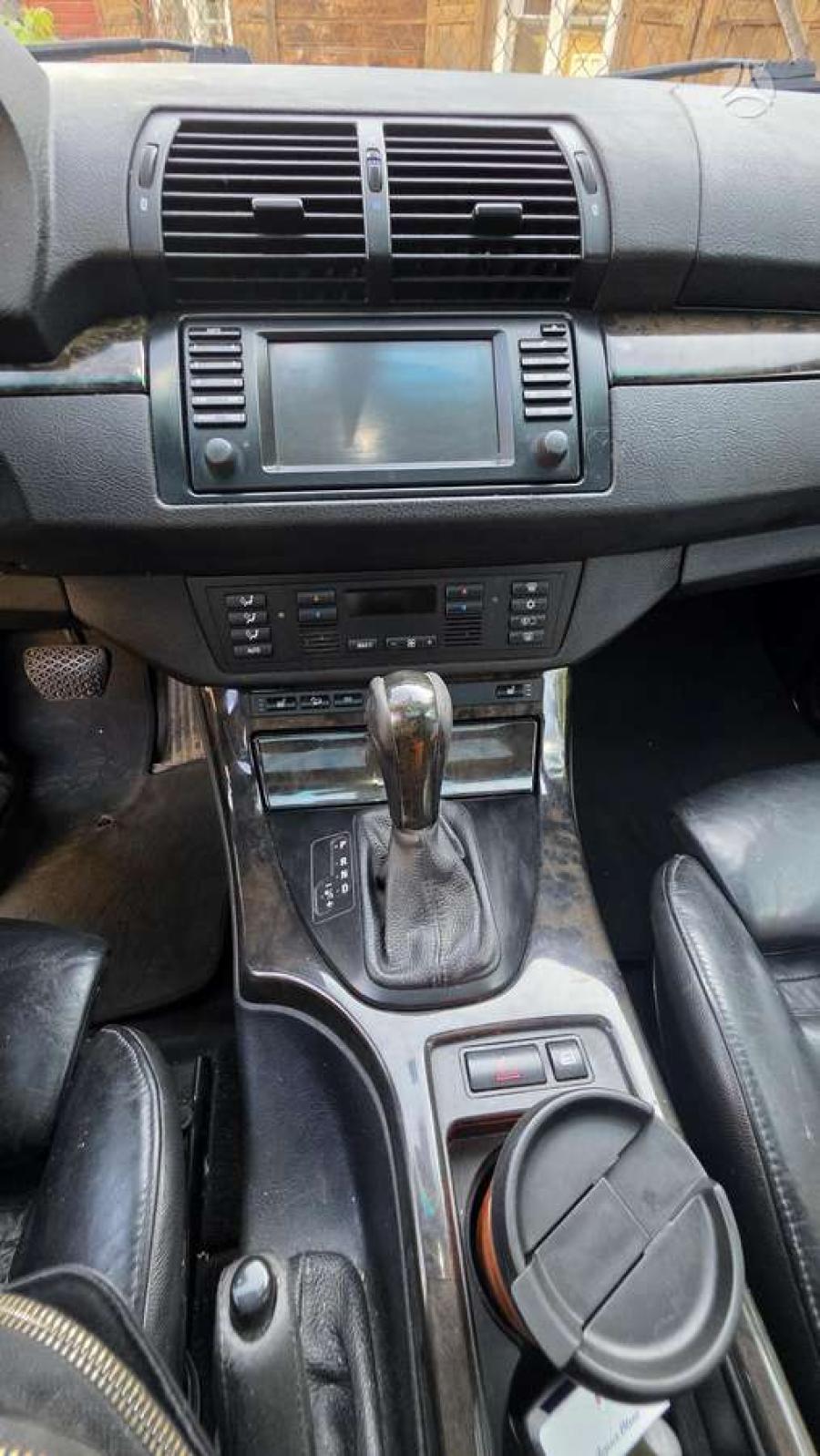 Grey BMW X5 2004 in Vilnius, with an engine capacity of 2.99 L and mileage of 269 thousand km for 4700 €, photo 17 on AUTOMOTO.COM.LV